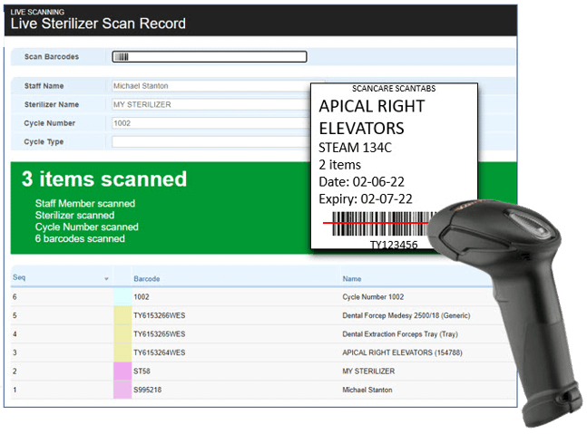 ScanCARE | Surgical Instrument Tracking System | AS 5369 | NSQHS
